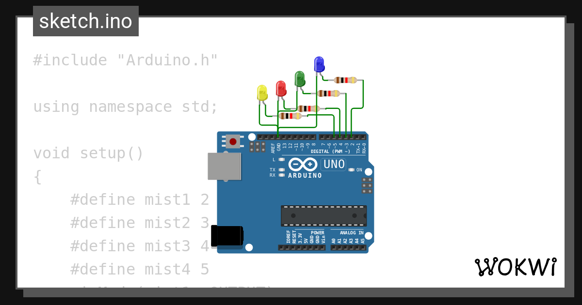 Codesequence Wokwi Esp32 Stm32 Arduino Simulator