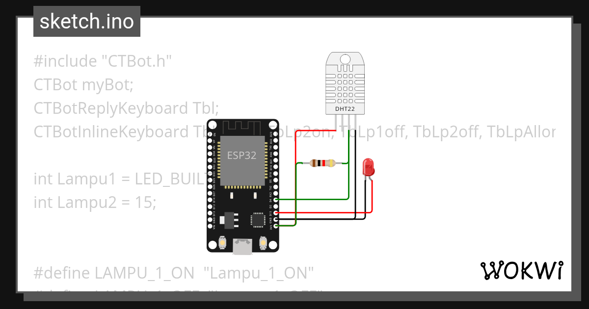 2011102441129 Telebot Lampu Copy Wokwi Esp32 Stm32 Arduino Simulator