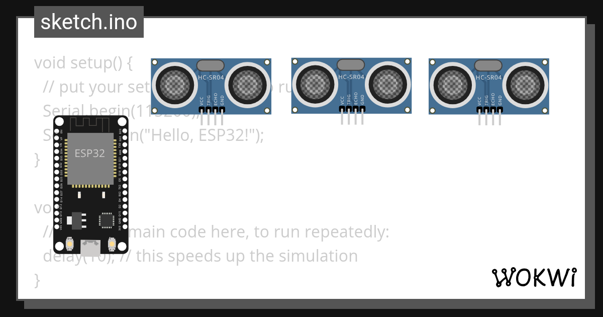 sketch.ino - Wokwi ESP32, STM32, Arduino Simulator