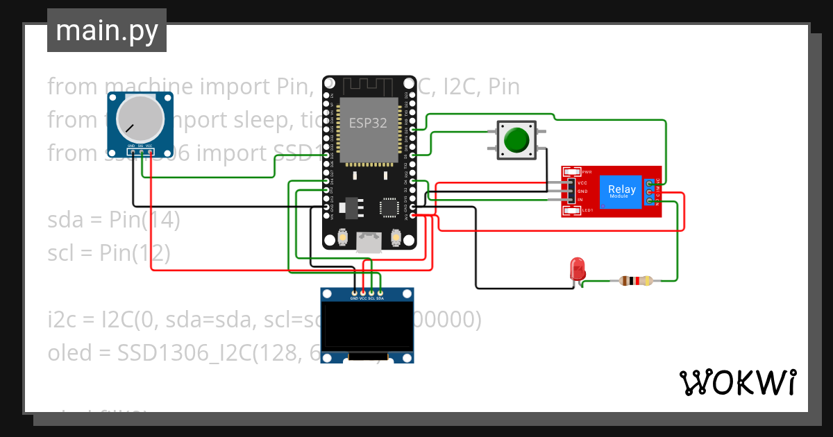 Evaluatie opdracht temperatuur - Wokwi ESP32, STM32, Arduino Simulator