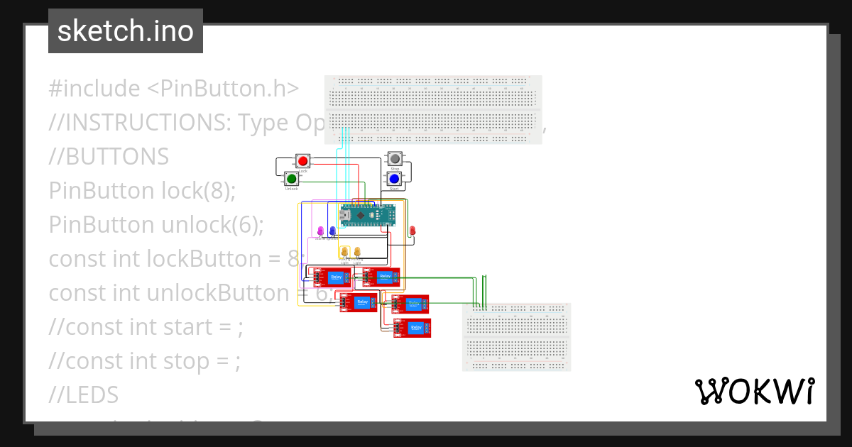 remote start - Wokwi ESP32, STM32, Arduino Simulator