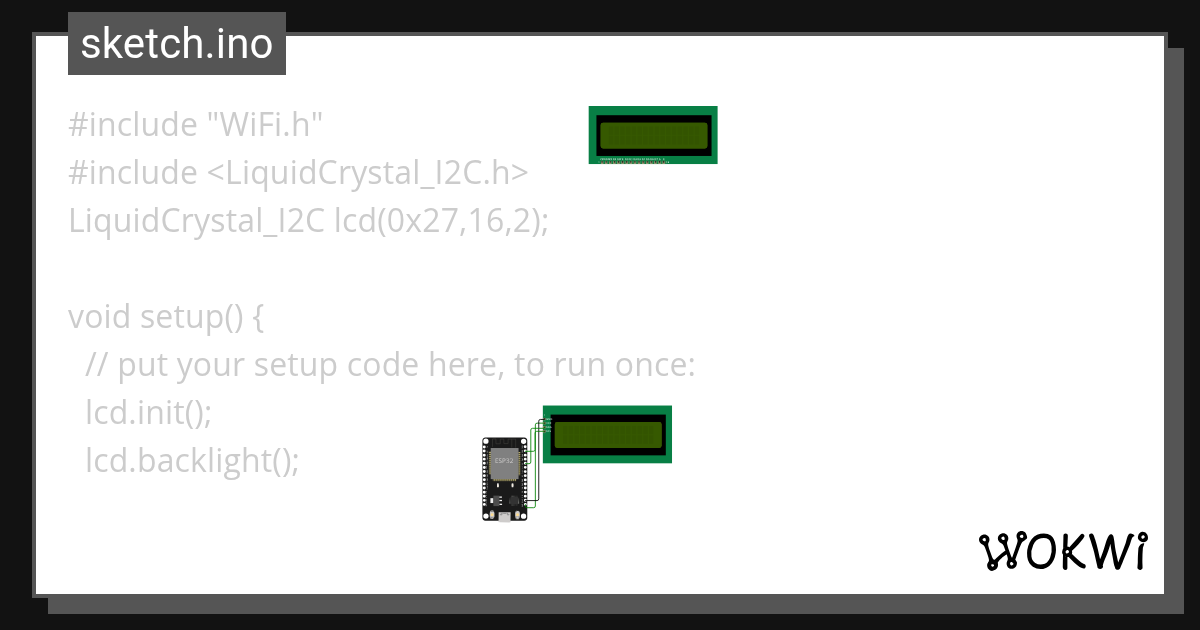 C291_2 - Wokwi ESP32, STM32, Arduino Simulator