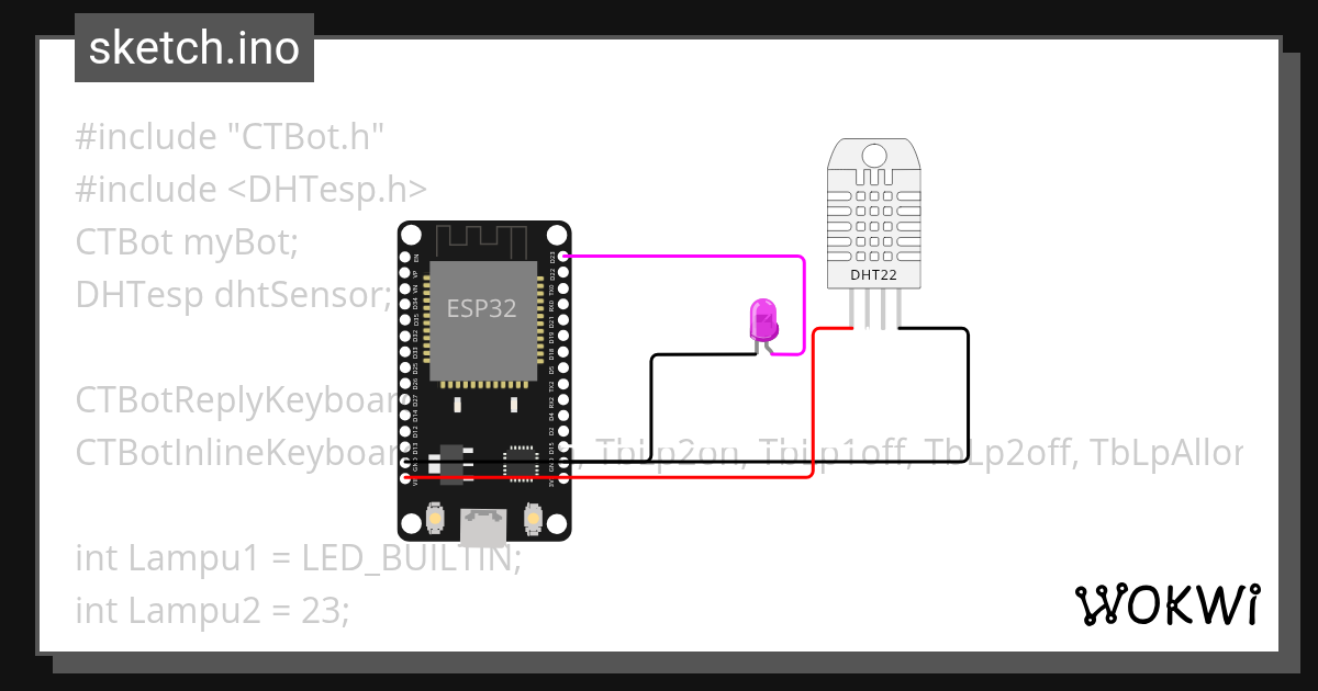 1911102441124_Kamirul Hakim_Button Suhu & Kelembapan - Wokwi ESP32, STM32, Arduino Simulator