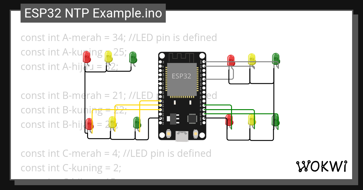 ESP32 NTP Example.ino copy - Wokwi ESP32, STM32, Arduino Simulator