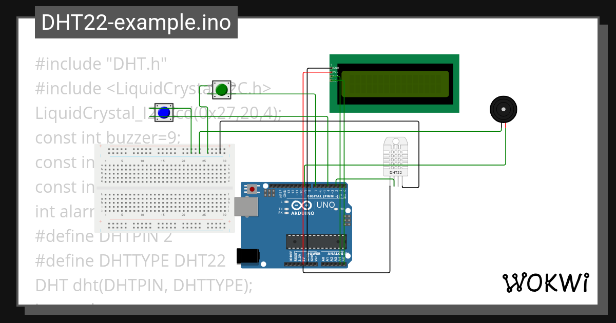 DHT22-example.ino - Wokwi ESP32, STM32, Arduino Simulator