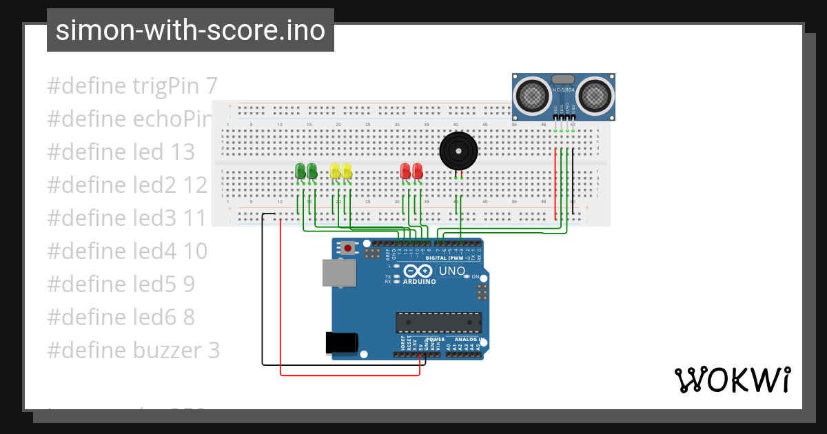 Simon With O Wokwi Esp32 Stm32 Arduino Simulator