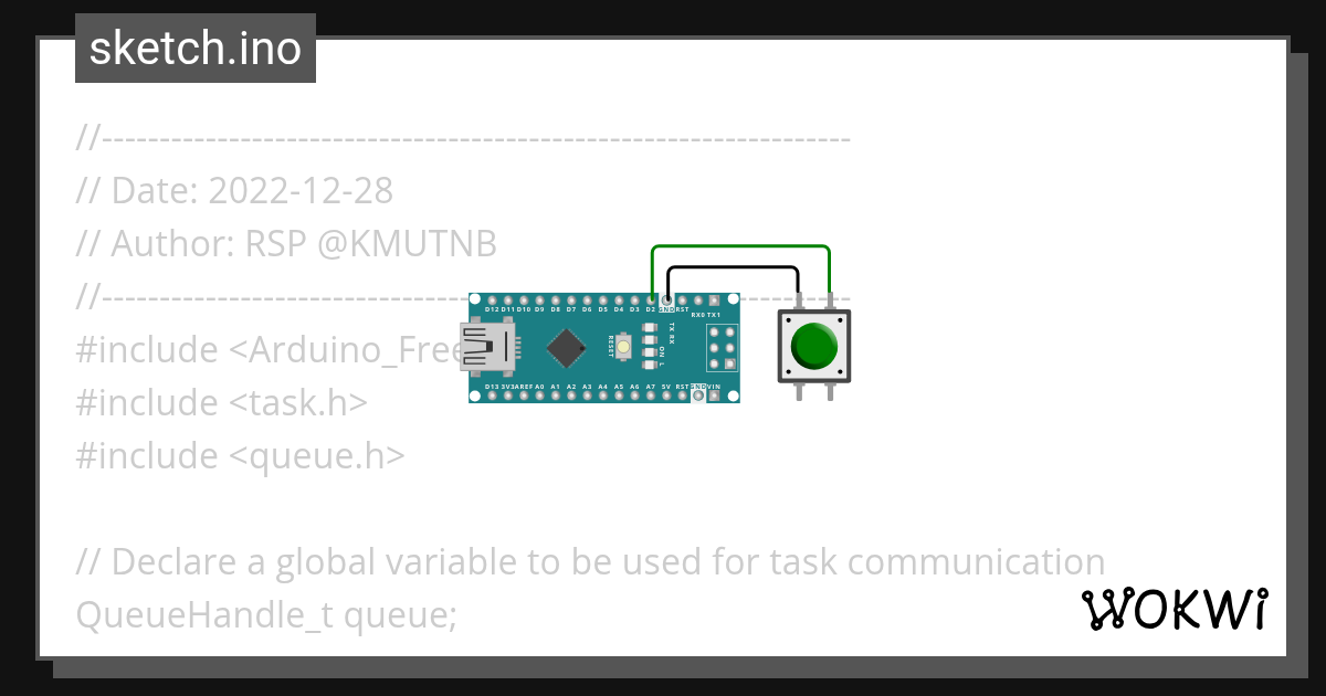 Nanofreertosdemo 4 Wokwi Esp32 Stm32 Arduino Simulator