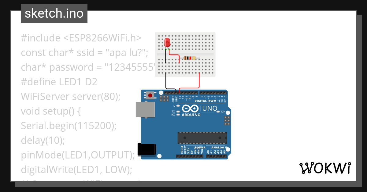 Laprak 10 - Wokwi ESP32, STM32, Arduino Simulator