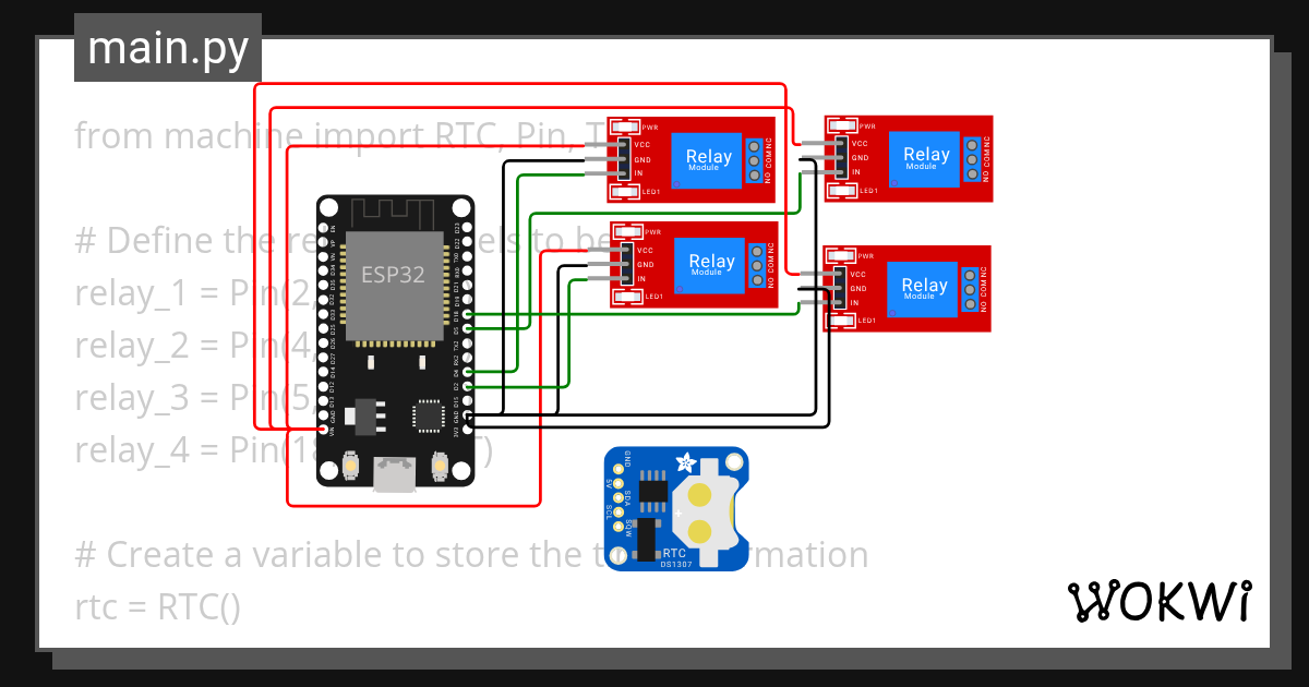 Untitled project - Wokwi ESP32, STM32, Arduino Simulator