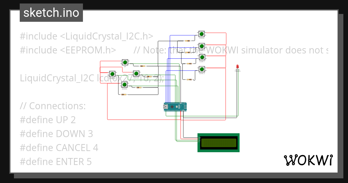 Untitled project - Wokwi ESP32, STM32, Arduino Simulator