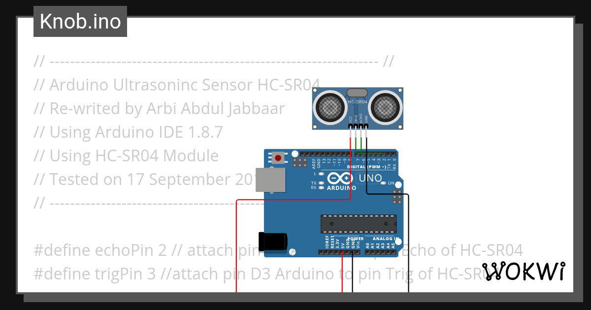 Knob.ino - Wokwi ESP32, STM32, Arduino Simulator
