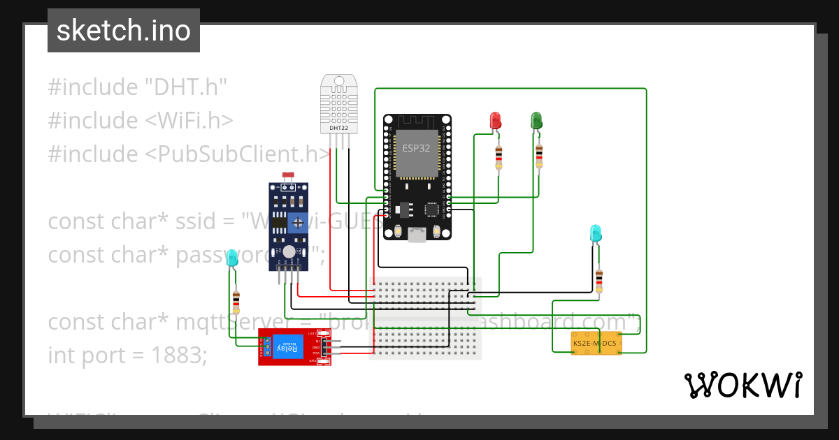 Untitled project - Wokwi ESP32, STM32, Arduino Simulator