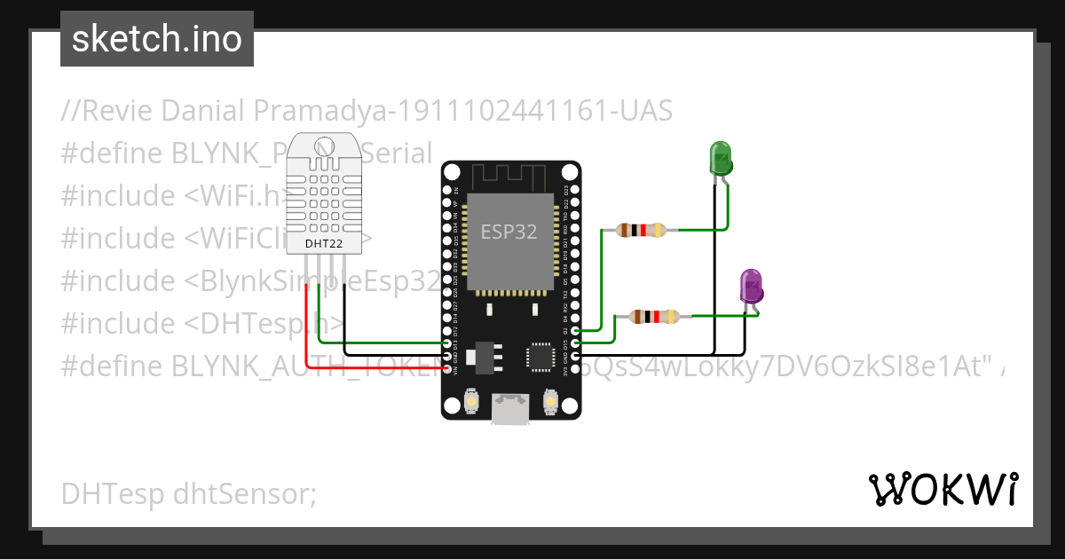 Wokwi - Online ESP32, STM32, Arduino Simulator