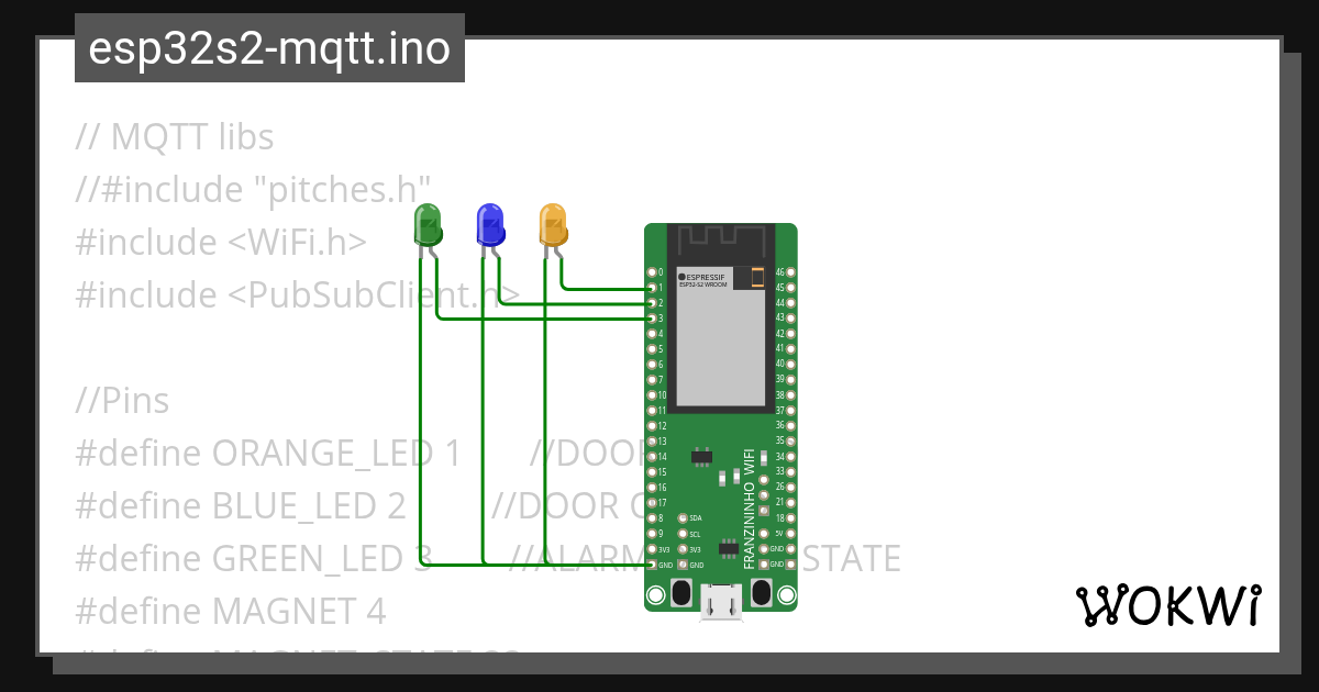 Wokwi - Online ESP32, STM32, Arduino Simulator