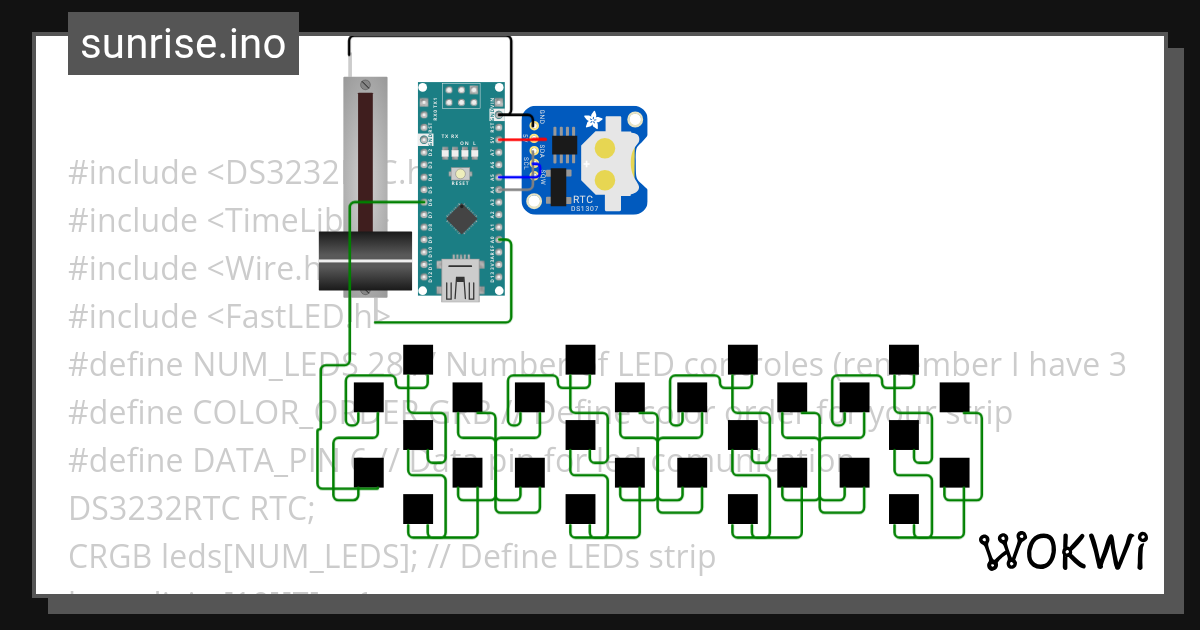 Digital Clock Copy Wokwi Esp32 Stm32 Arduino Simulator 7721