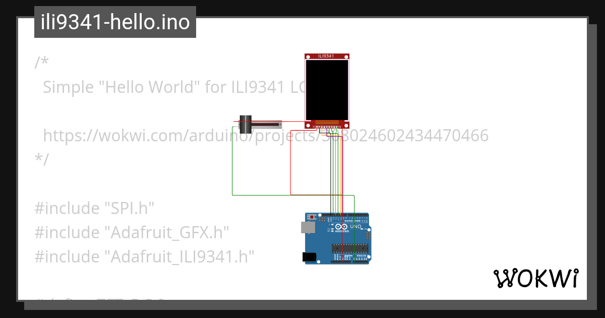 Ili9341 O Copy Wokwi Esp32 Stm32 Arduino Simulator 8257
