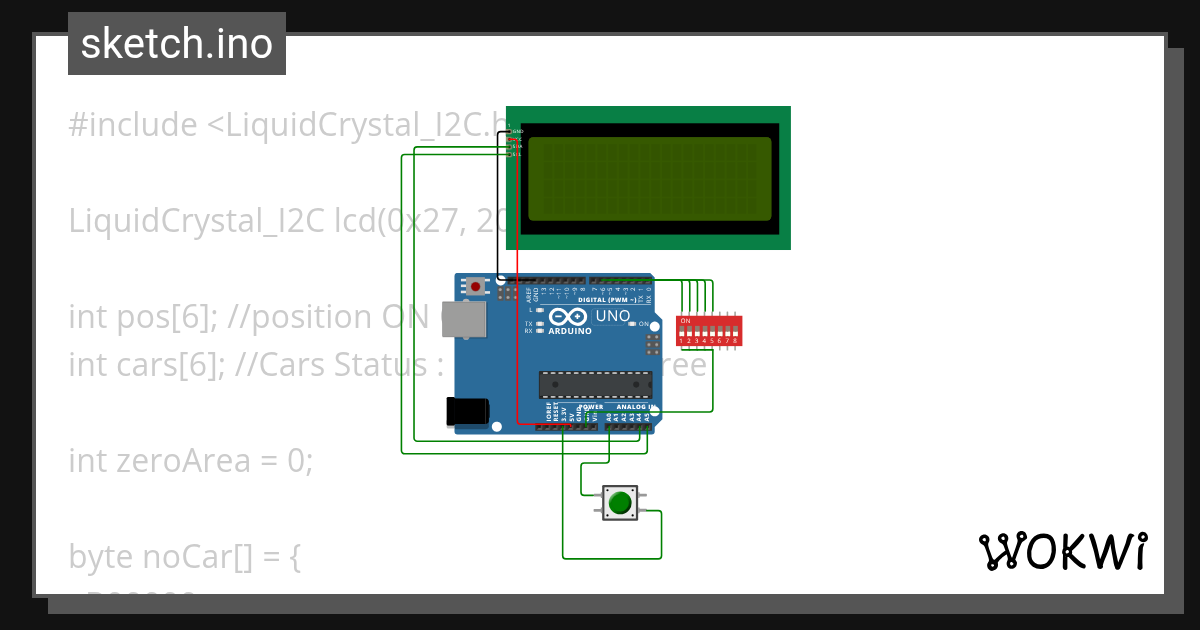 2004 Lcd - Wokwi ESP32, STM32, Arduino Simulator