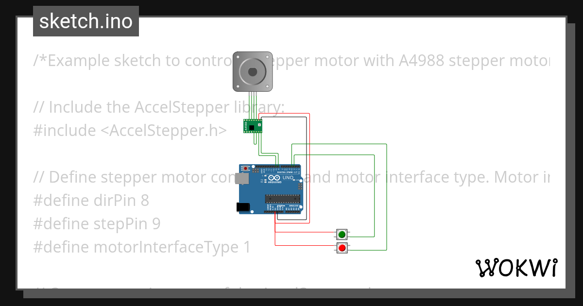 Accelstep_test_2 - Wokwi ESP32, STM32, Arduino Simulator