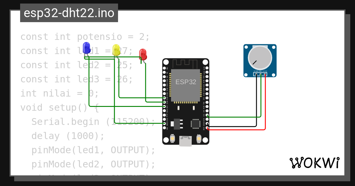 Esp32o Wokwi Esp32 Stm32 Arduino Simulator 3075