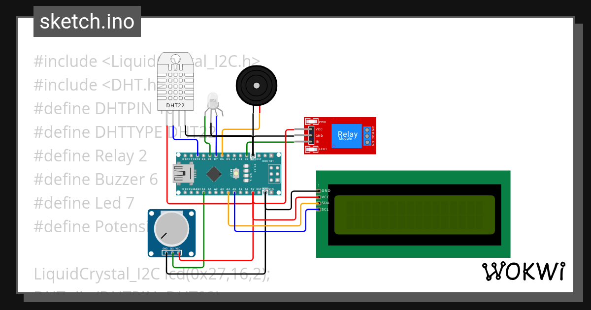 Sistem Pengendali Suhu Green House Wokwi Esp32 Stm32 Arduino Simulator 8862