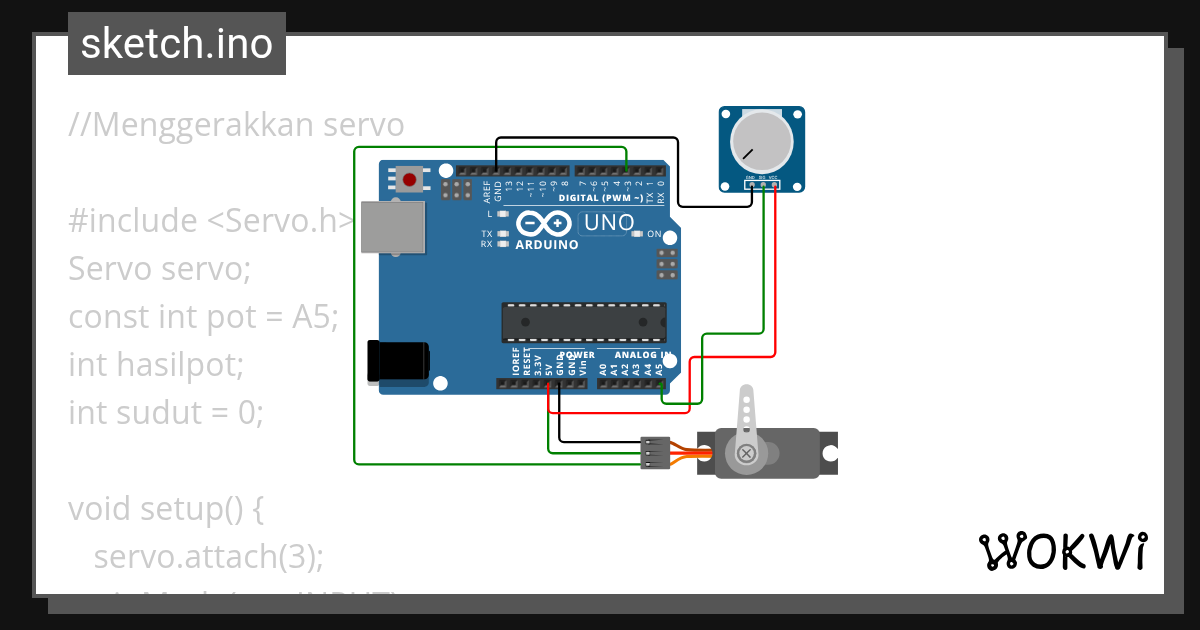 Servo - Wokwi ESP32, STM32, Arduino Simulator