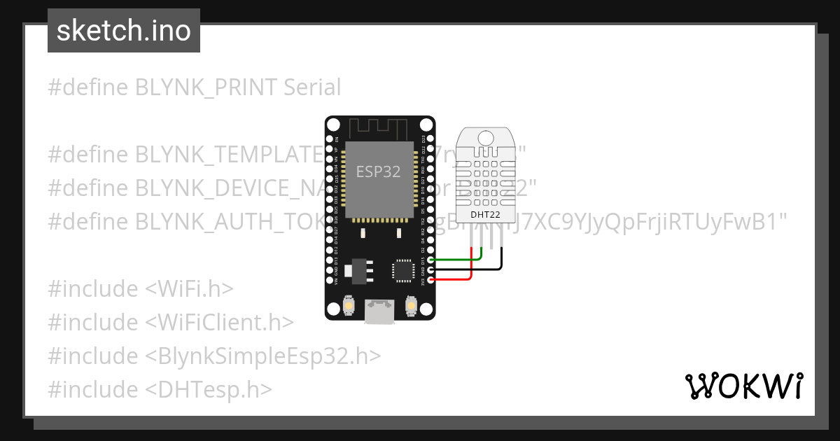 Suhu Kelembaban Wokwi Esp32 Stm32 Arduino Simulator