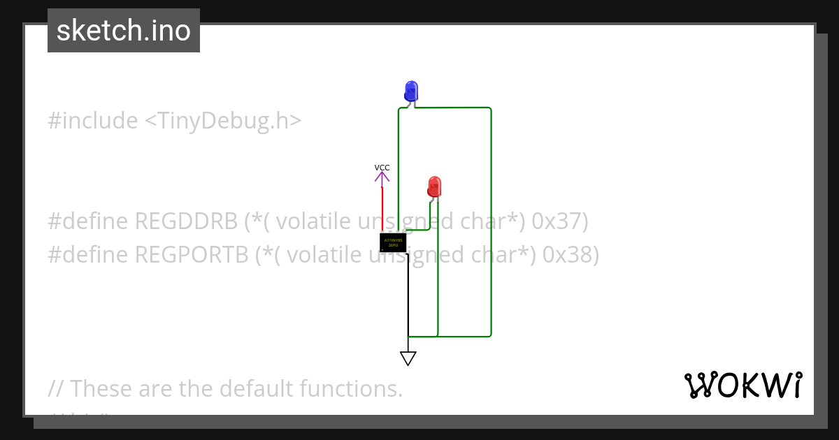 Tests with REGISTERS - Wokwi ESP32, STM32, Arduino Simulator Tests with REGISTERS - Wokwi ESP32, STM32, Arduino Simulator