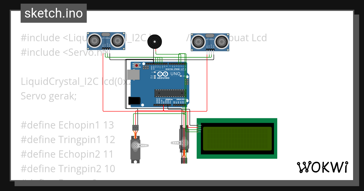 Palang kereta - Wokwi ESP32, STM32, Arduino Simulator