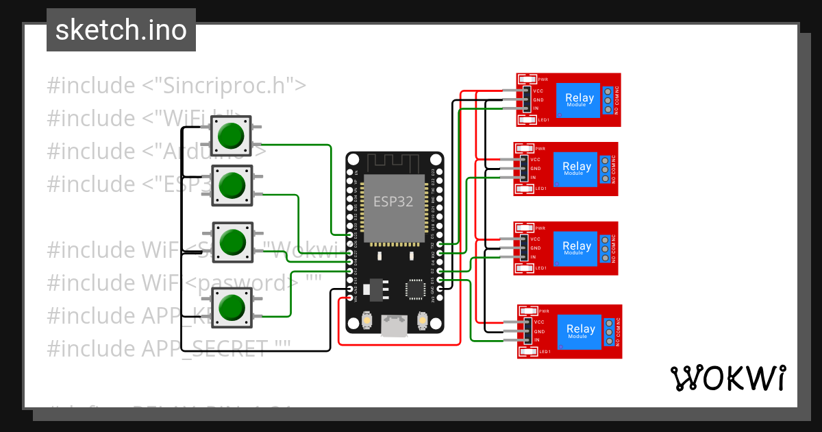 Untitled project - Wokwi ESP32, STM32, Arduino Simulator
