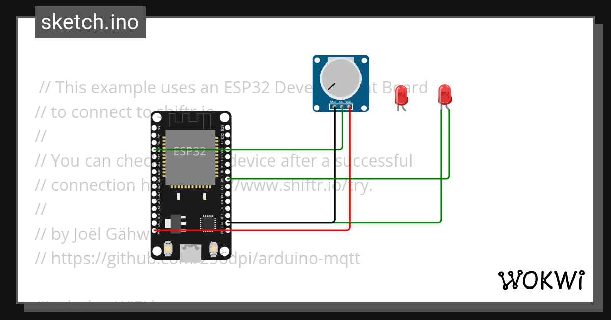 Untitled project - Wokwi ESP32, STM32, Arduino Simulator