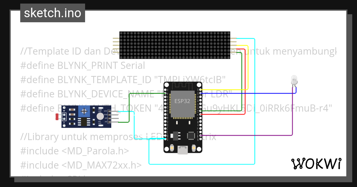 Untitled project - Wokwi ESP32, STM32, Arduino Simulator