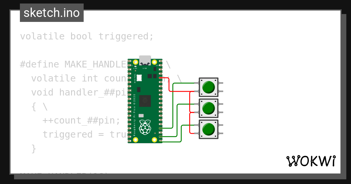 Makehandler Macro Wokwi Esp32 Stm32 Arduino Simulator