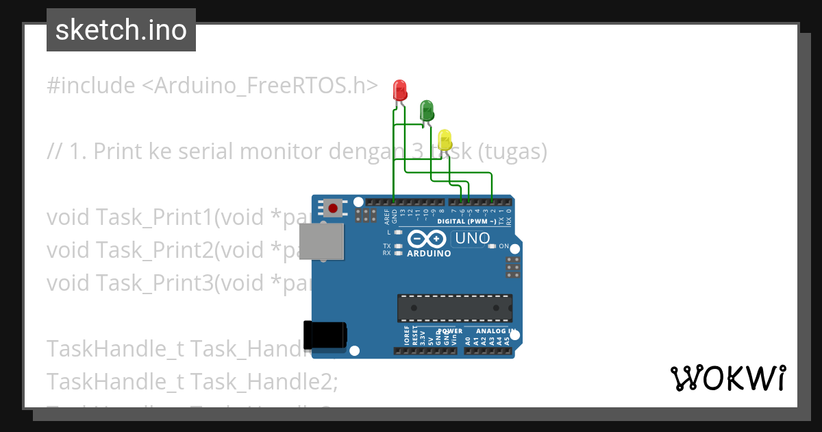 COBA RTOS - Wokwi ESP32, STM32, Arduino Simulator