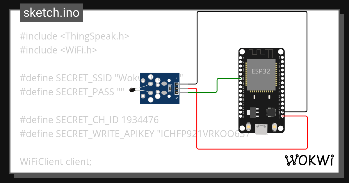 Ex14 Wokwi Esp32 Stm32 Arduino Simulator 