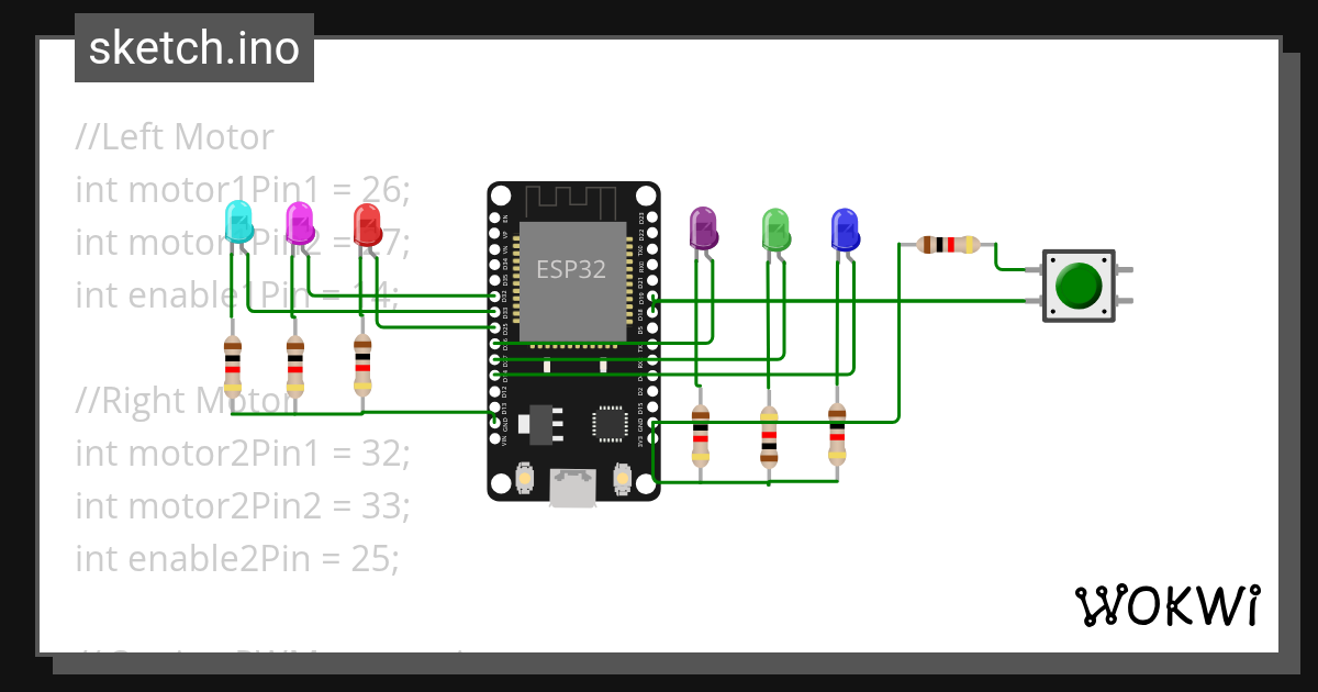 Assignment_2 + PID_Control Direction_Control & Encoder to Speed - Wokwi ESP32, STM32, Arduino ...