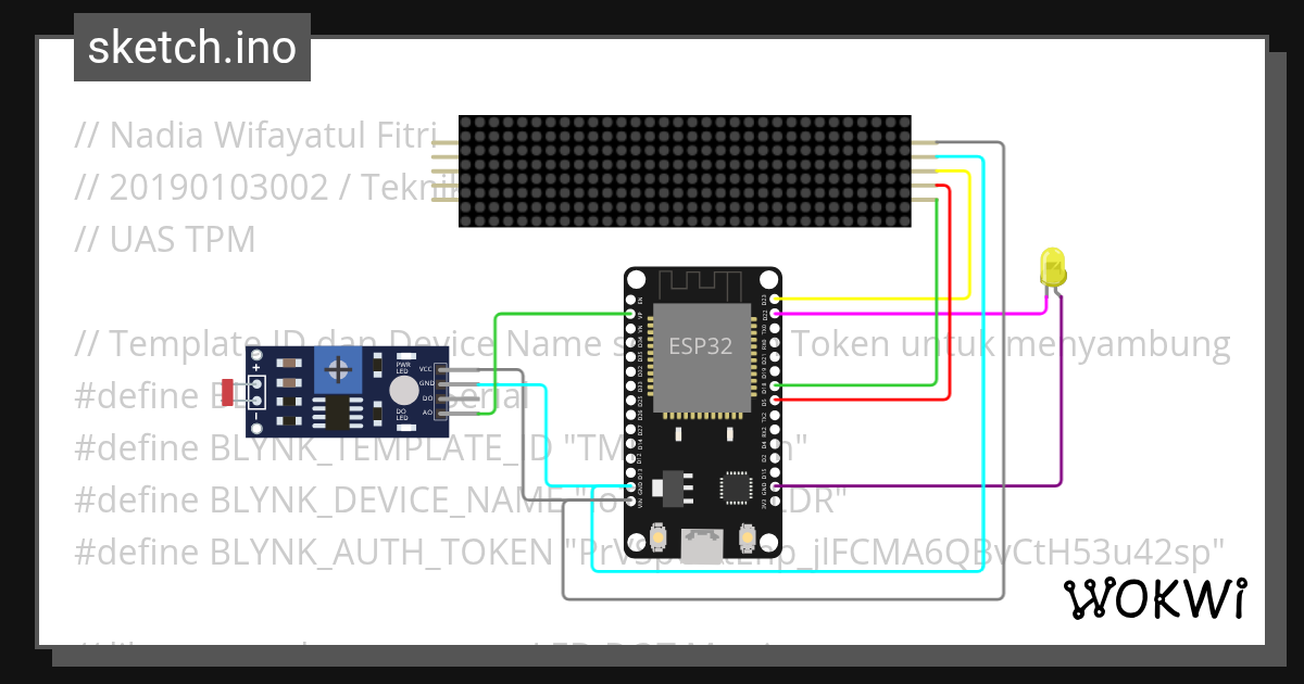 Untitled project - Wokwi ESP32, STM32, Arduino Simulator