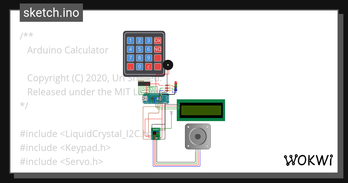 Progetto 04_01 ok - Wokwi ESP32, STM32, Arduino Simulator