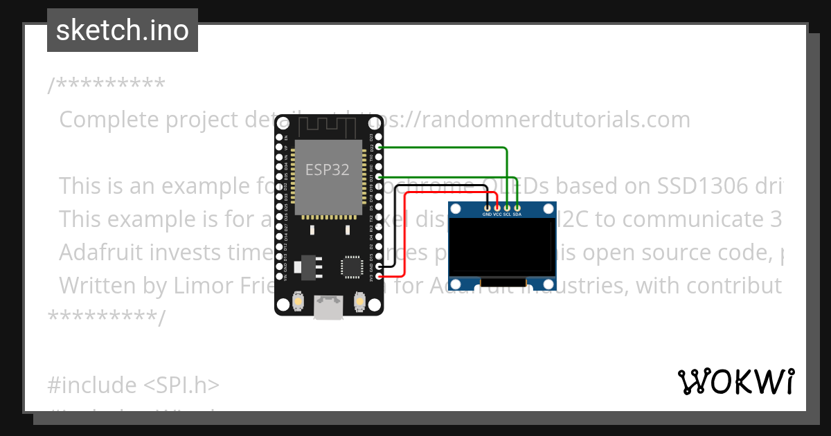 Untitled project - Wokwi ESP32, STM32, Arduino Simulator