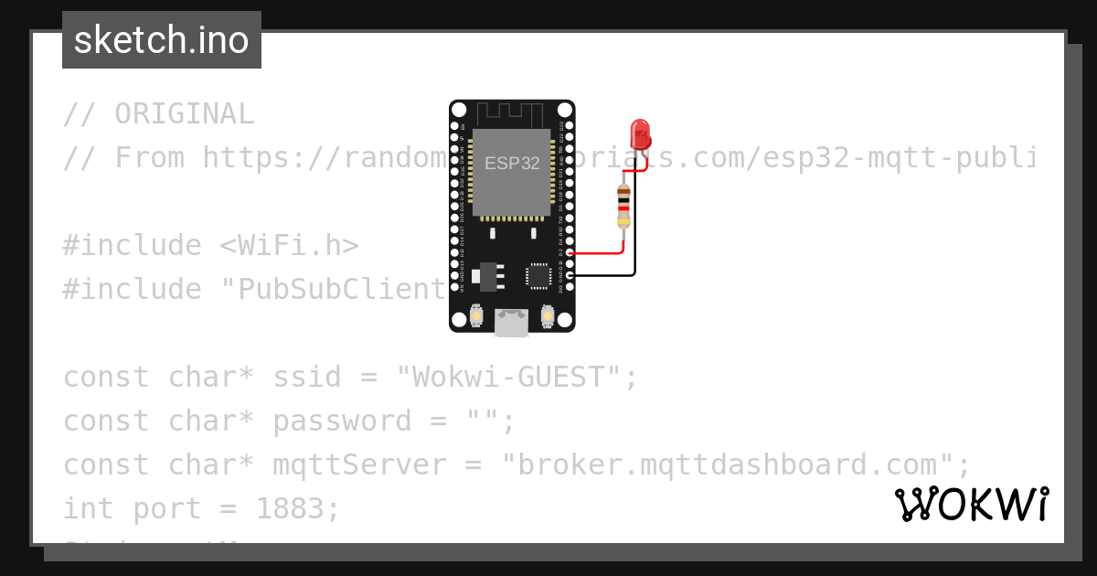 Mqttesp32 O Wokwi Esp32 Stm32 Arduino Simulator 6607