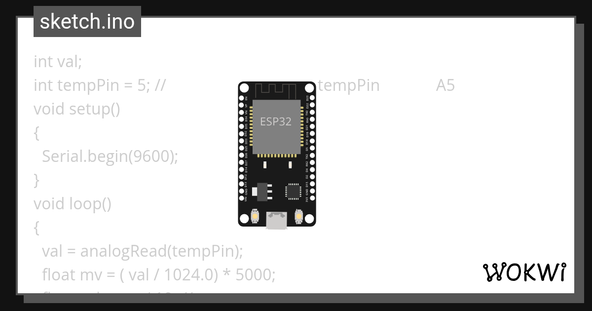 Esp 32 Tem Wokwi Esp32 Stm32 Arduino Simulator 8485