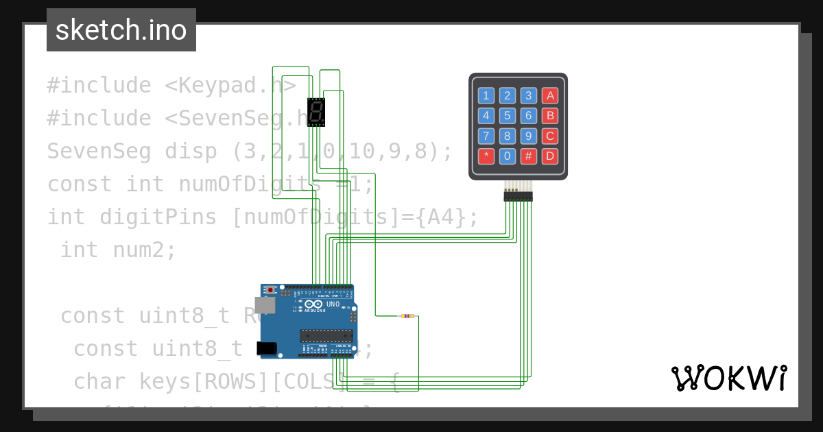 สอบกลางภาค Wokwi Esp32 Stm32 Arduino Simulator