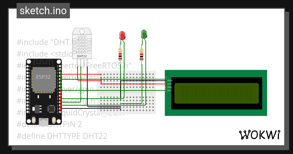 individual assignment ce190220 - Wokwi ESP32, STM32, Arduino Simulator