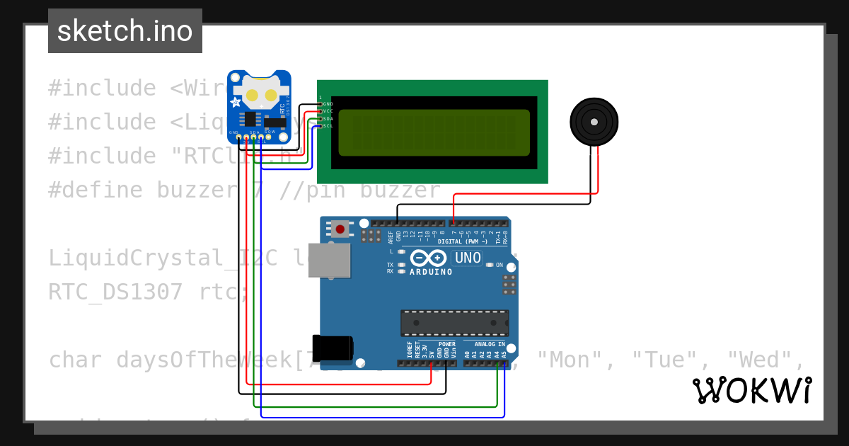 Alarm Wokwi Esp32 Stm32 Arduino Simulator