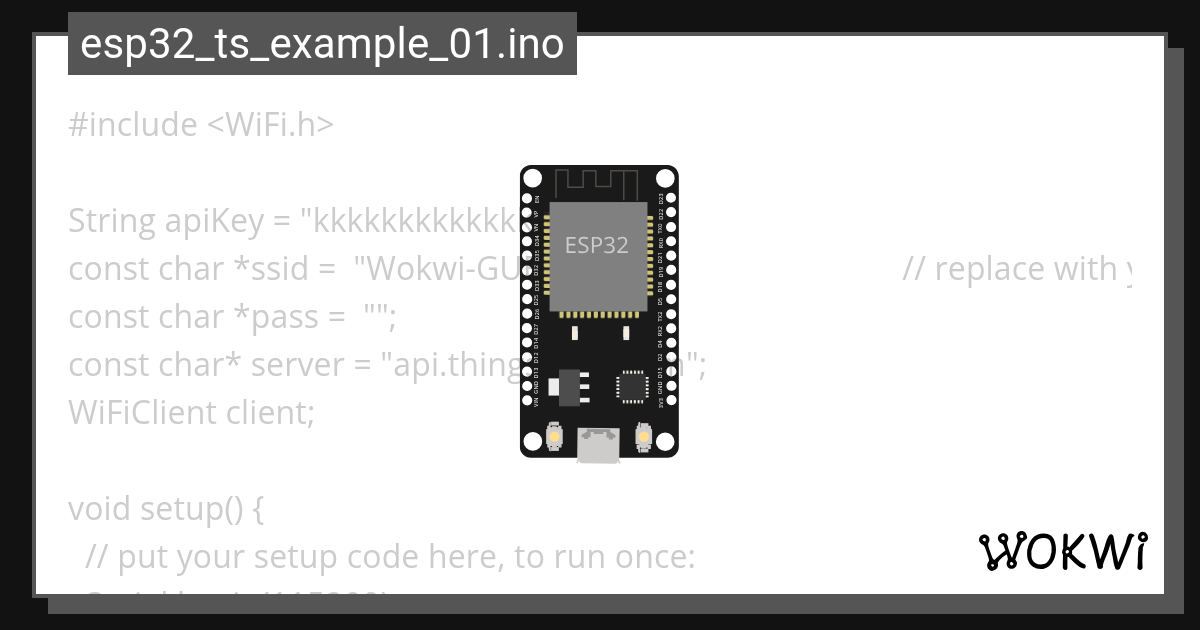 esp32_001 - Wokwi ESP32, STM32, Arduino Simulator