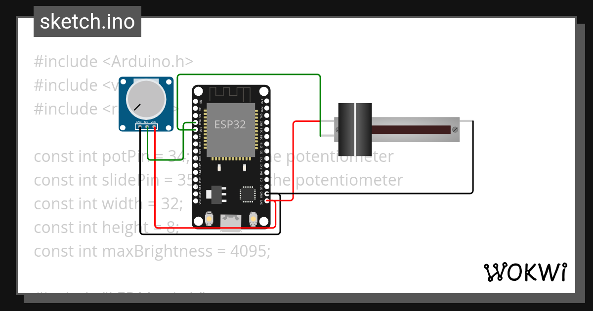 LED Filament - Wokwi ESP32, STM32, Arduino Simulator