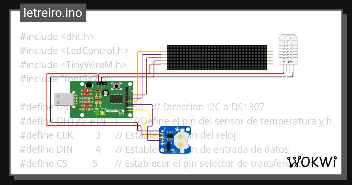 Letrero-Abe - Wokwi ESP32, STM32, Arduino Simulator