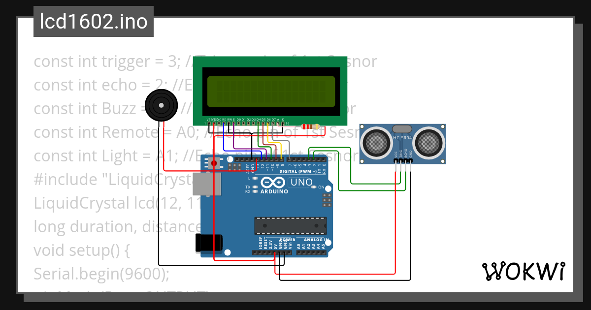 lcd1602.ino - Wokwi ESP32, STM32, Arduino Simulator