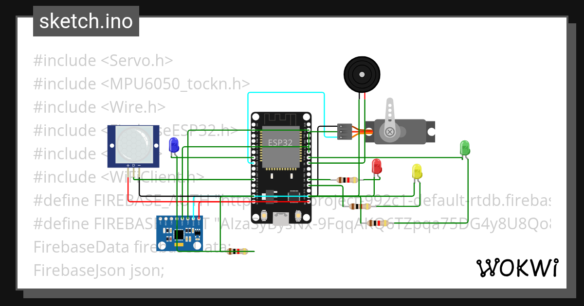 Project Faiz - Wokwi ESP32, STM32, Arduino Simulator