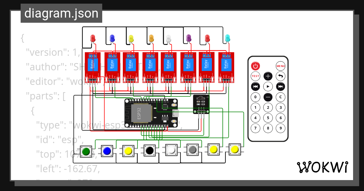Untitled project - Wokwi ESP32, STM32, Arduino Simulator