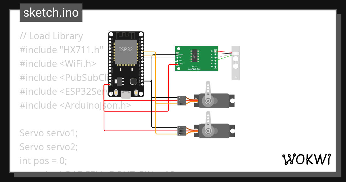 Project IOT RUSA - Wokwi ESP32, STM32, Arduino Simulator